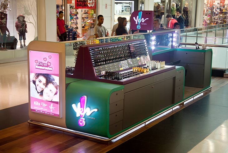 Franquia Yes! Cosmetics — R$ 115 mil